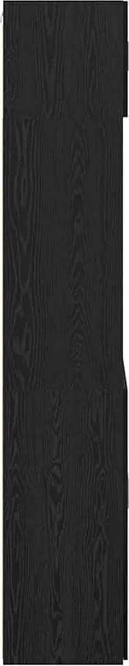 Úložná skříňka Černý dub 80 x 42,5 x 225 cm Kompozitní dřevo 3402820