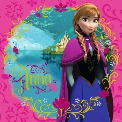 Ravensburger Elsa, Anna Olaf / 49 dílků / od 5 let
