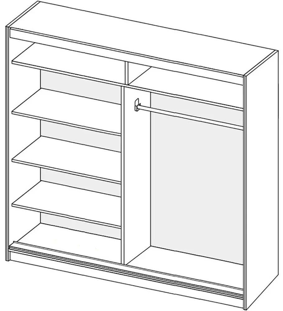 Ložnice EFFECT c | 5 dílů | columbia/congo