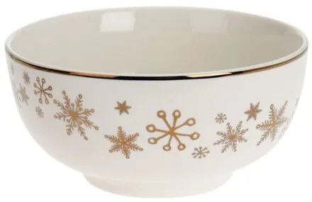 EH Porcelánová miska Snowflakes, 600 ml