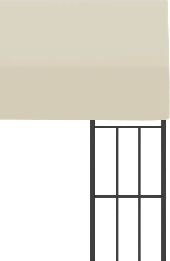 Altán Mckee - krémový textil | 3x3 m