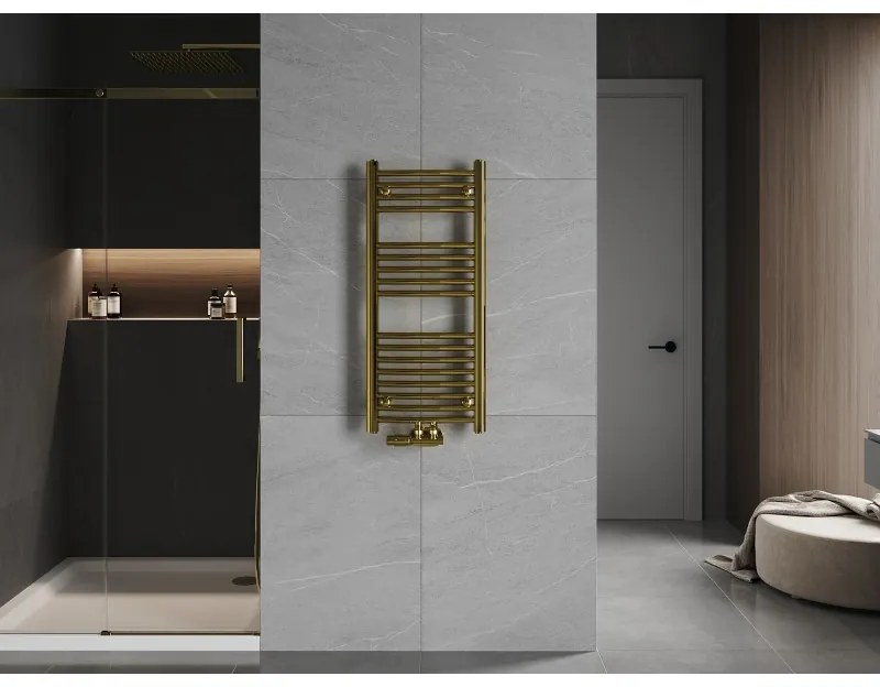 Mexen Ares, topné těleso 900x400 mm, 246 W, zlatá lesklá, W102-0900-400-00-50