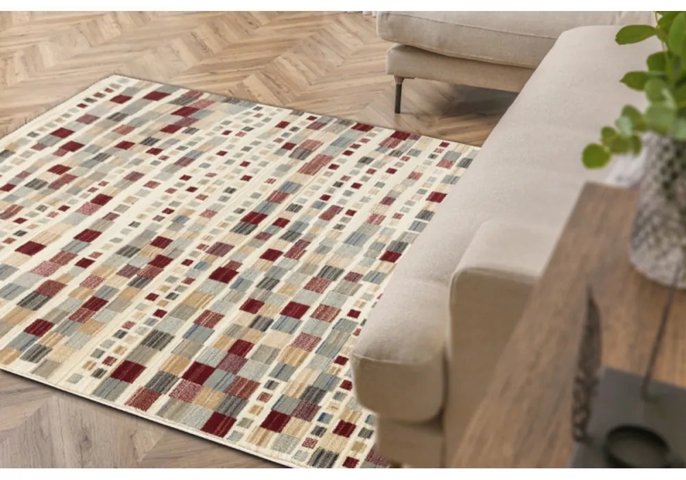 Vlněný kusový koberec Zanab béžový 200x250cm