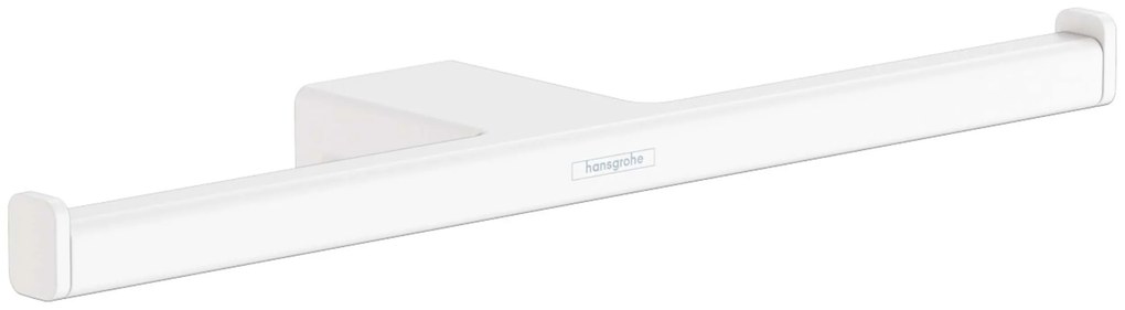 Hansgrohe AddStoris - Držák toaletního papíru dvojitý, matná bílá 41748700