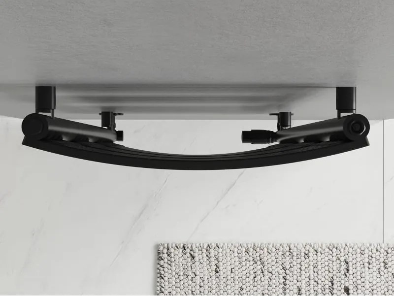Mexen Bachus koupelnový radiátor 1600 x 500 mm, 787 W, černý - W109-1600-500-00-70