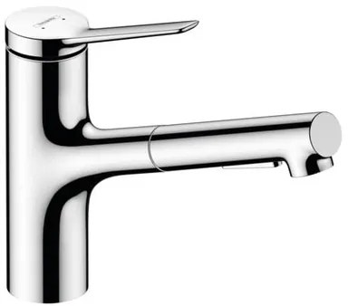 Hansgrohe Zesis dřezová baterie s vytahovací sprškou, 2 proudy chrom 74800000