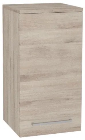 Mereo Mereo, Bino koupelnová skříňka horní 63 cm, levá, Multidecor, CN695DKRS