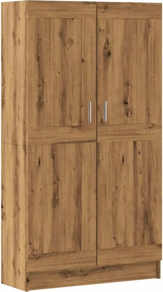 Knihovna dub artisan 82,5 x 30,5 x 150 cm kompozitní dřevo 3345216