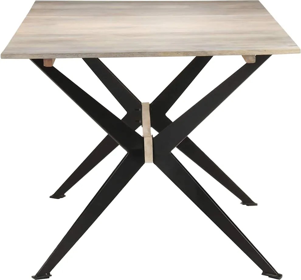 Jídelní stůl 180 x 90 x 76 cm masivní mangovníkové dřevo 321688