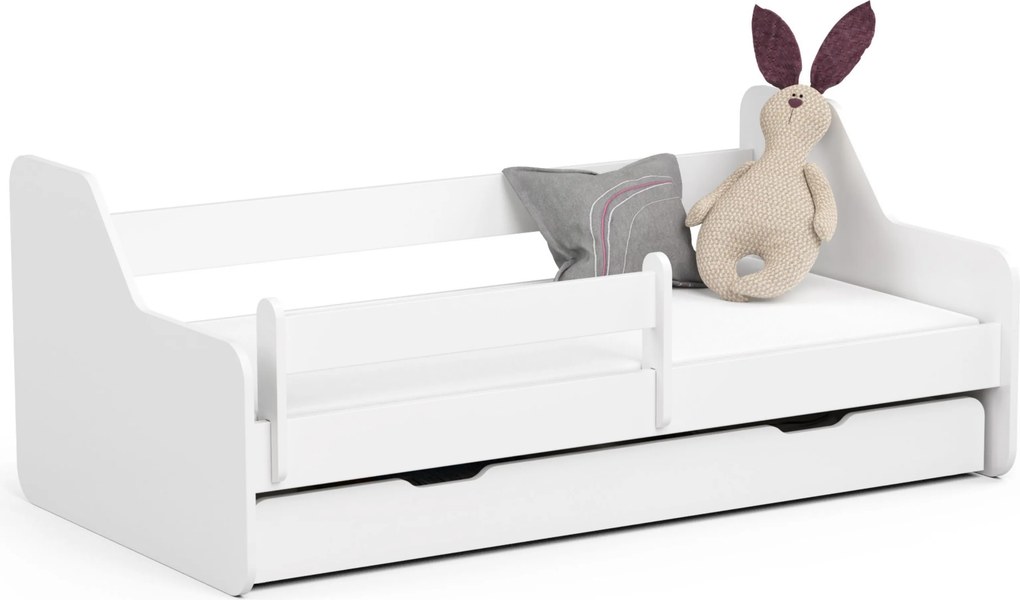 Dětská postel Activ 160x80 bílá + matrace