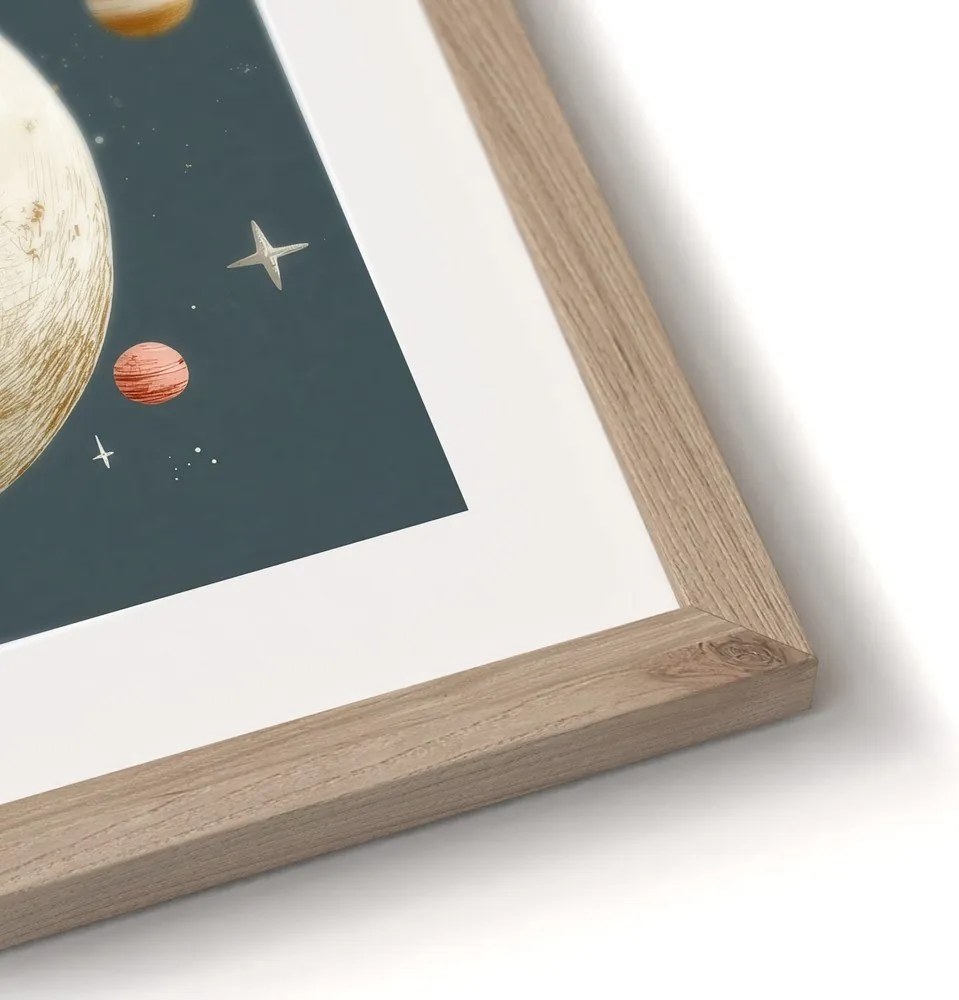 Dětský obrázek 30x40 cm Astro Mouse – Styler
