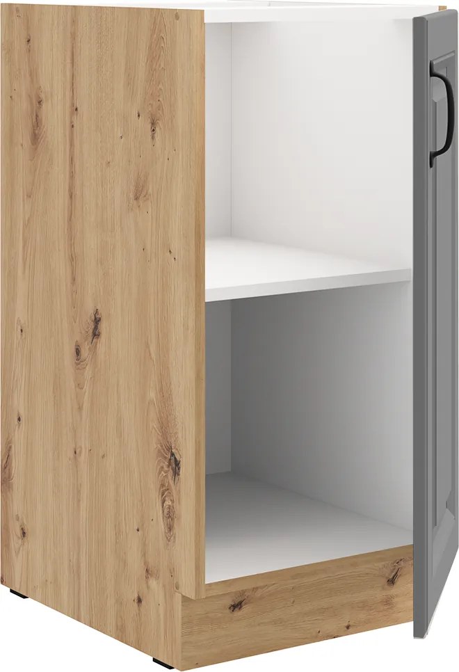 Kuchyňská linka STILO ad | 120 + 230 cm | PREMIUM BOX zásuvky | UNI dvířka | artisan/šedá