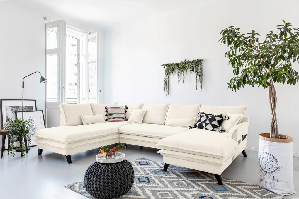 XXXLutz SEDACÍ SOUPRAVA, textil, béžová P & B - Sedací soupravy - 002330007207