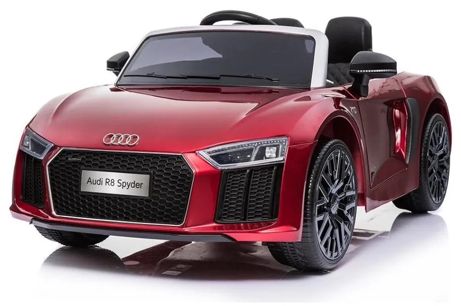 Elektrické autíčko Baby Mix Audi R8 Spyder MAXI lakované červené Barva: Červená