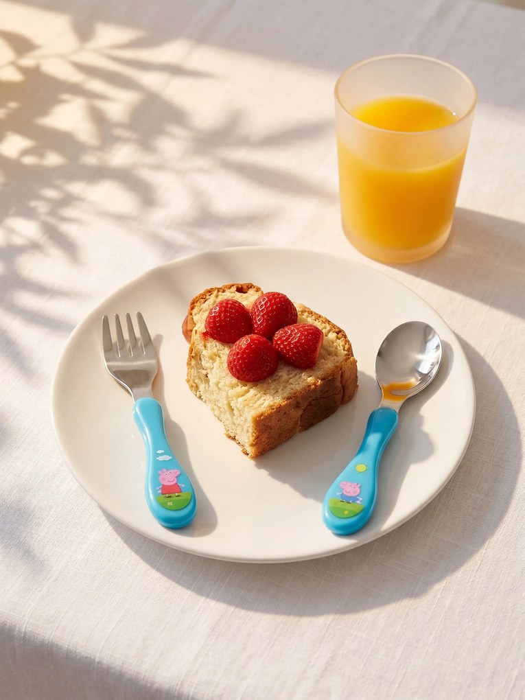 Sinsay - Lžíce a vidlička Peppa Pig 2 pack - vícebarevná