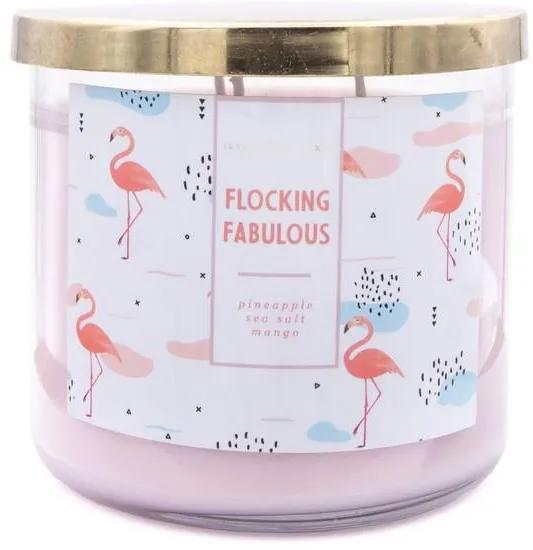 Colonial Candle svíčka Luxe Flocking Fabulous, 411 g
