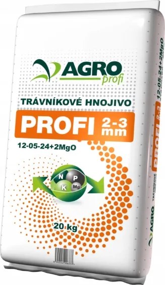 Profi Trávníkové hn. 12-05-24+2MgO 20Kg Agromix