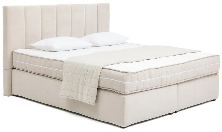 Béžová boxspring postel 180x200 cm Olia Bold Line – Bonami Selection