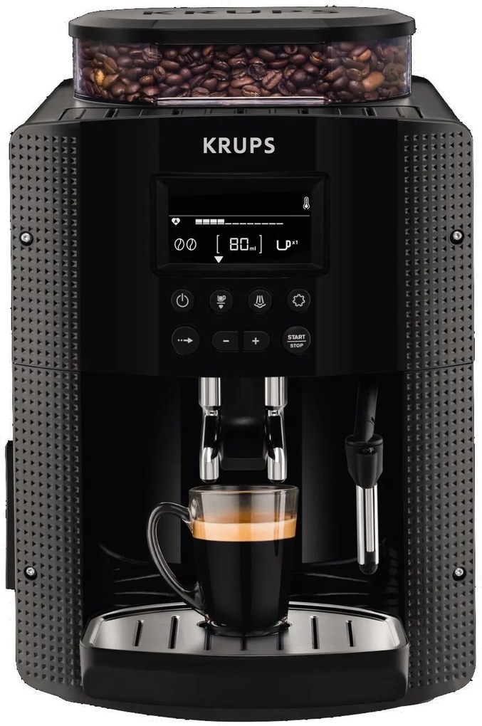 Automatický kávovar krups espresseria auto pisa black ea815070