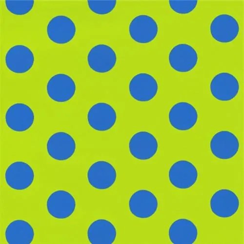 Tapety na zeď Die Maus 05213-30, modré puntíky, rozměr 10,05 m x 0,53 m, P+S International