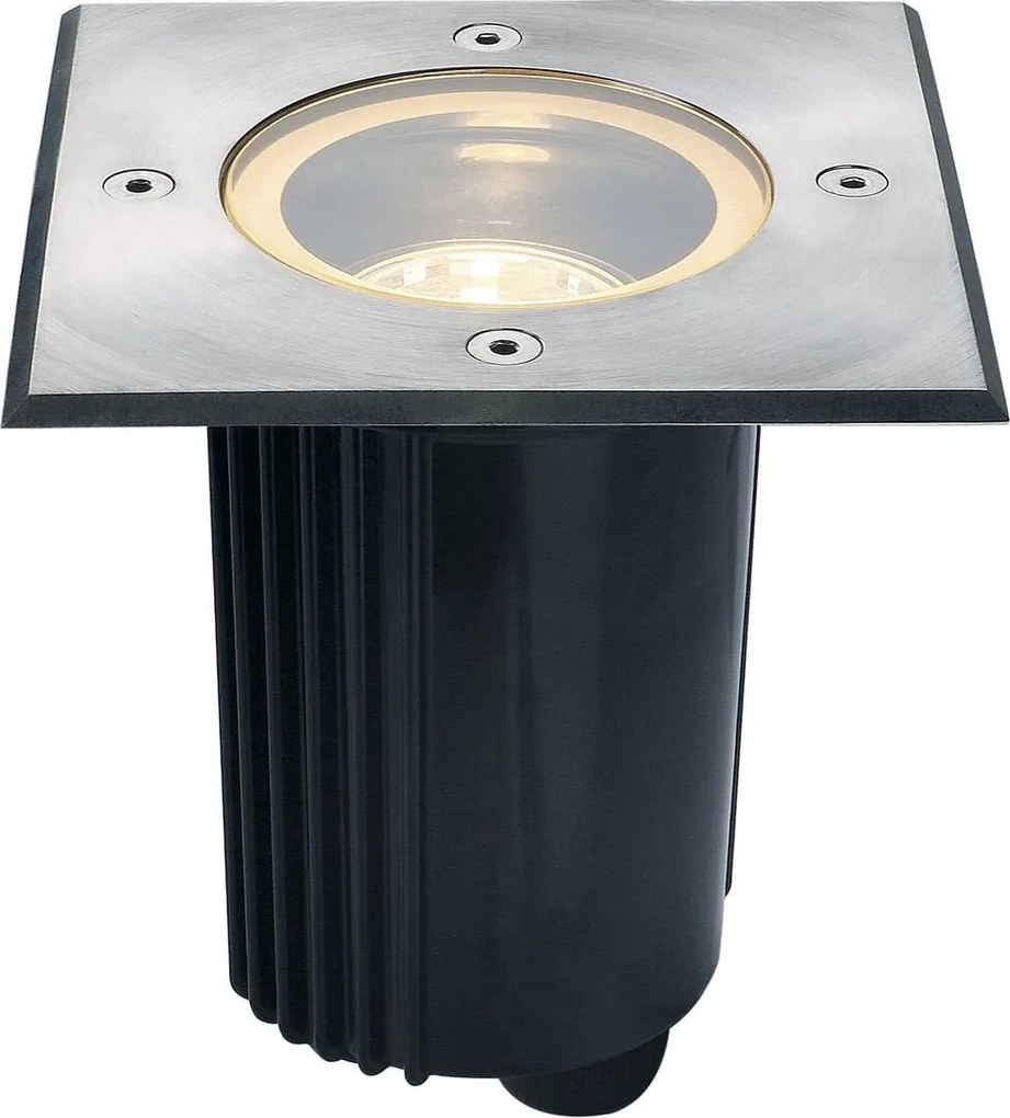 LA 229324 Venkovní svítidlo DASAR 115 ADJUST na podlahu čtyřhraná 230V GU10 - BIG WHITE (SLV)