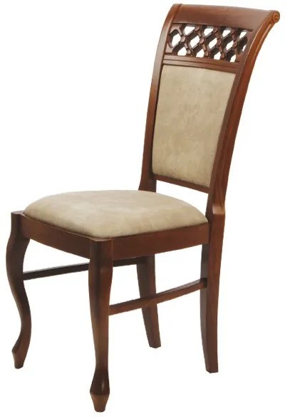 Jídelní dřevěná židle Bradop SLAVĚNA – čalouněná, na míru