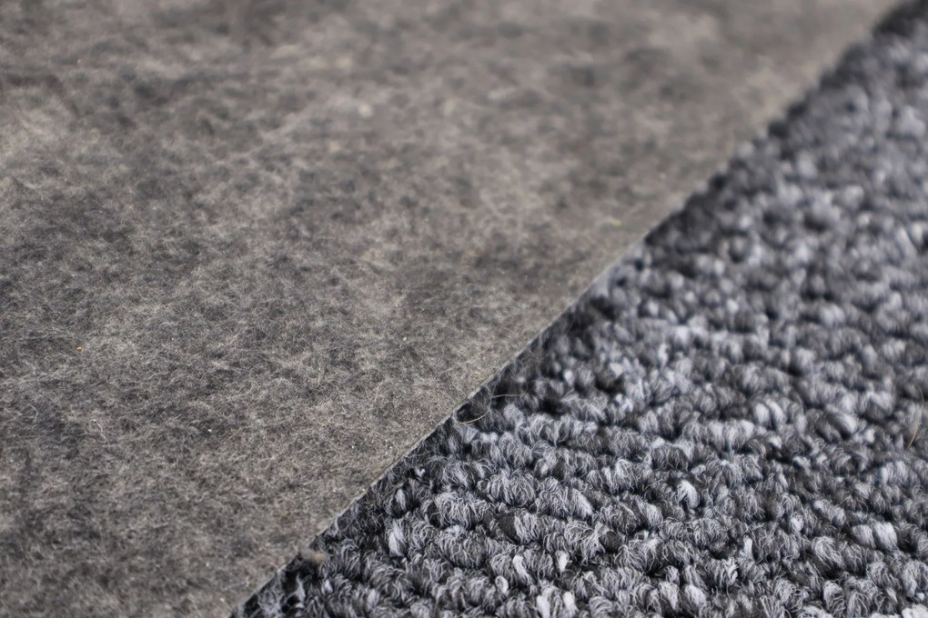 Condor Carpets, Běhoun na míru Promenade 8727 antra, šíře 120 cm, šedá, chodba / předsíň