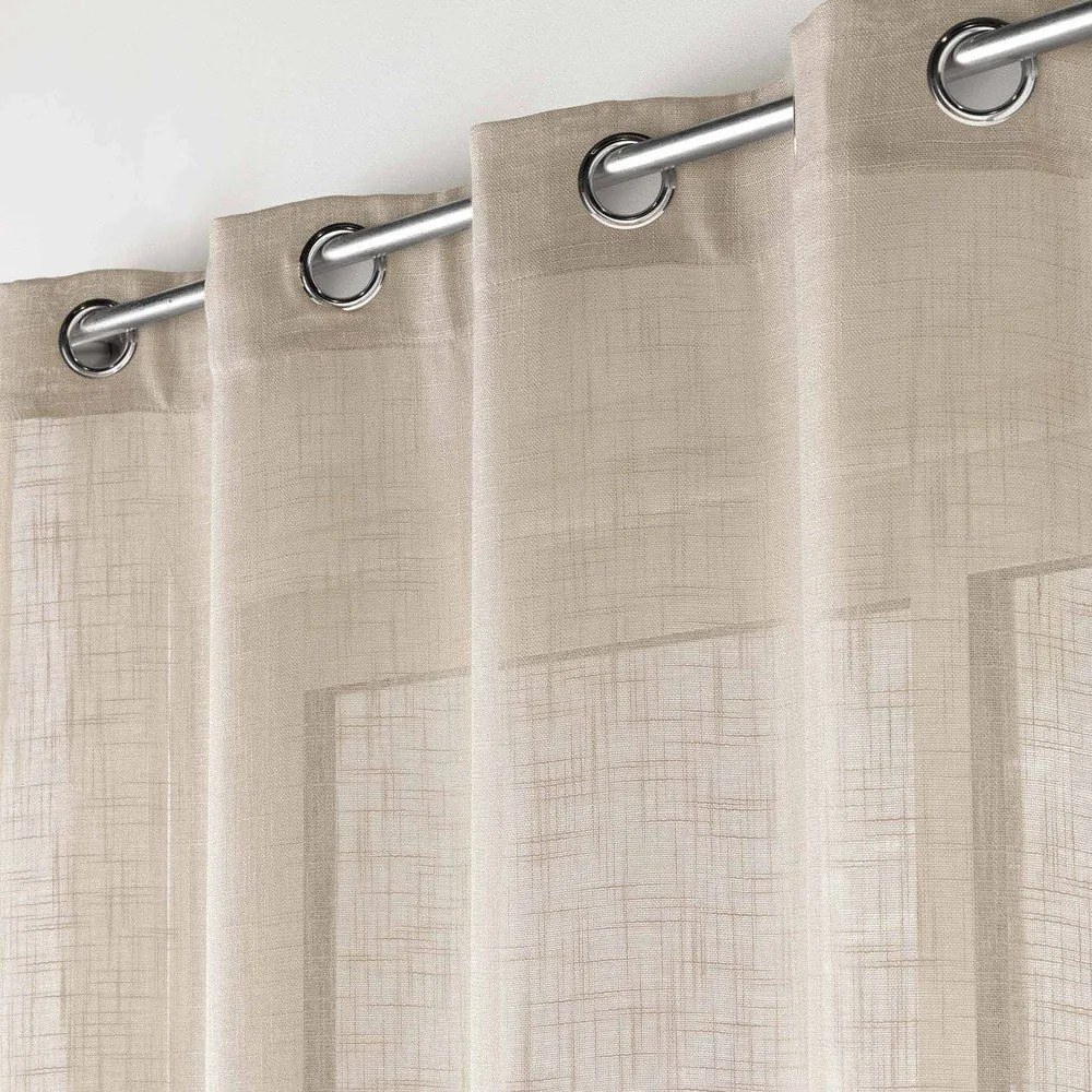 Hnědá záclona 140x280 cm Haltona – douceur d'intérieur