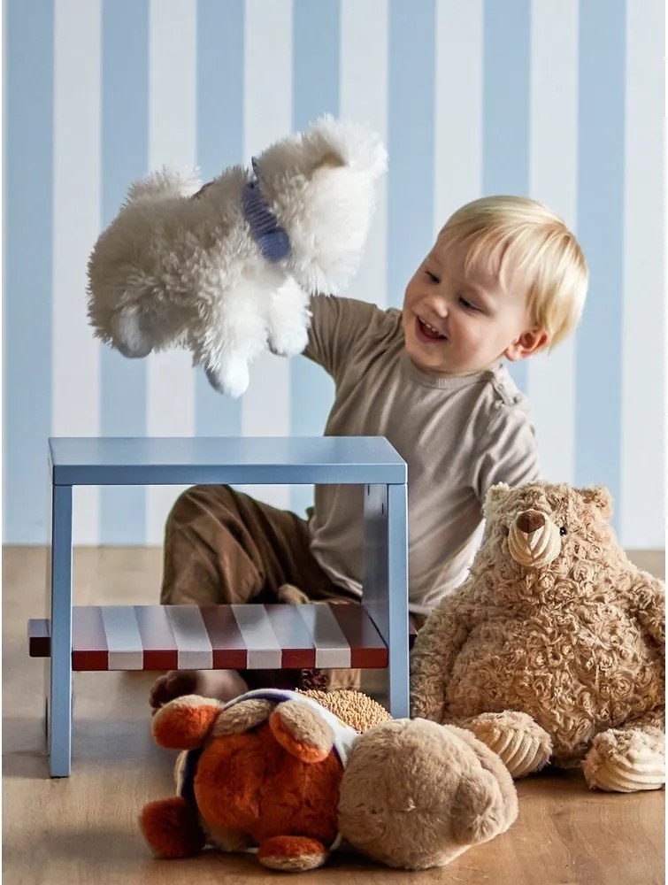 Vínová/modrá dětská stolička Liova – Bloomingville Mini