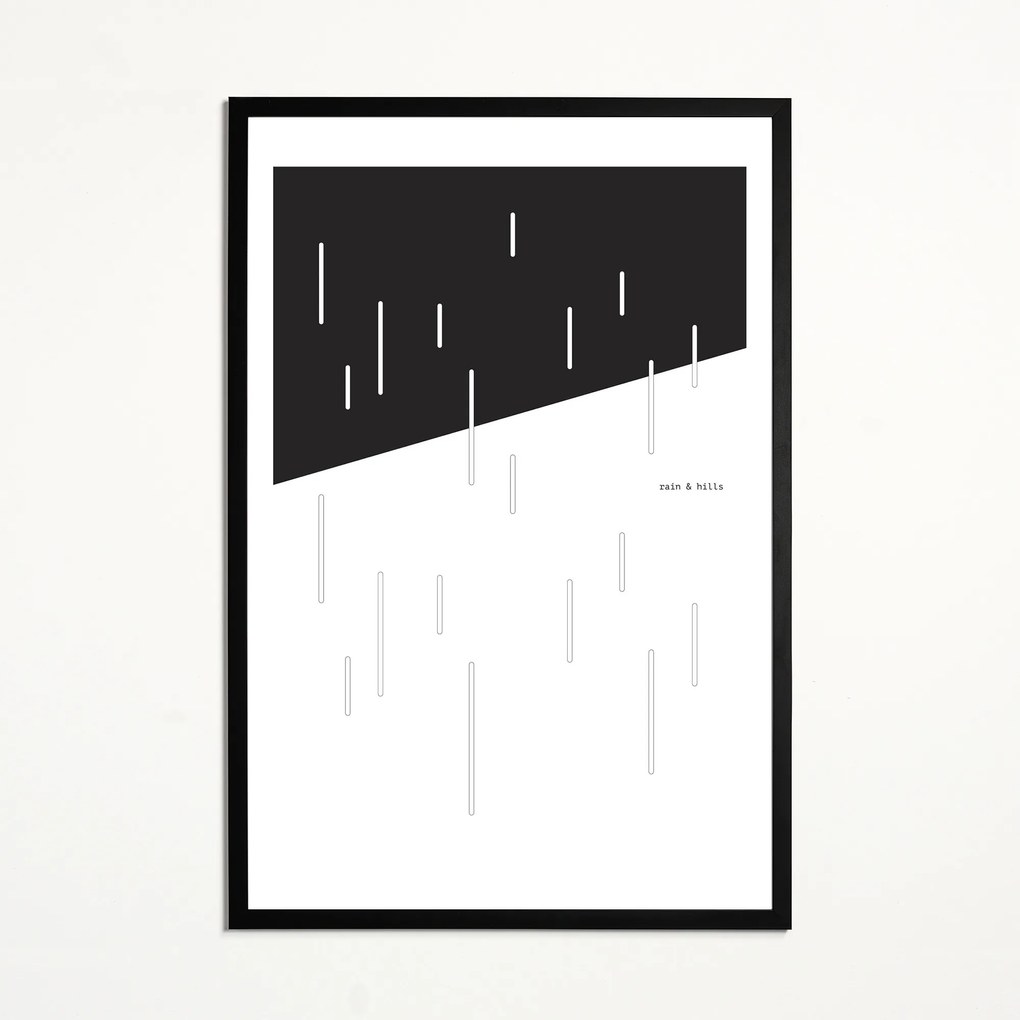 Ondřej Tejkl | Rain Dark Rám: Bez rámu, Velikost: 60 x 40 cm