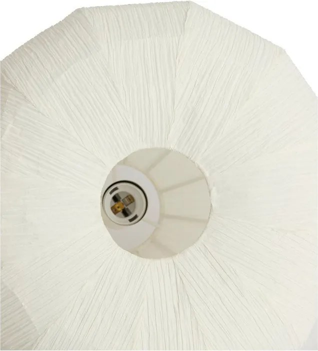 Krémové závěsné svítidlo s papírovým stínidlem ø 10 cm Sarella – Light & Living