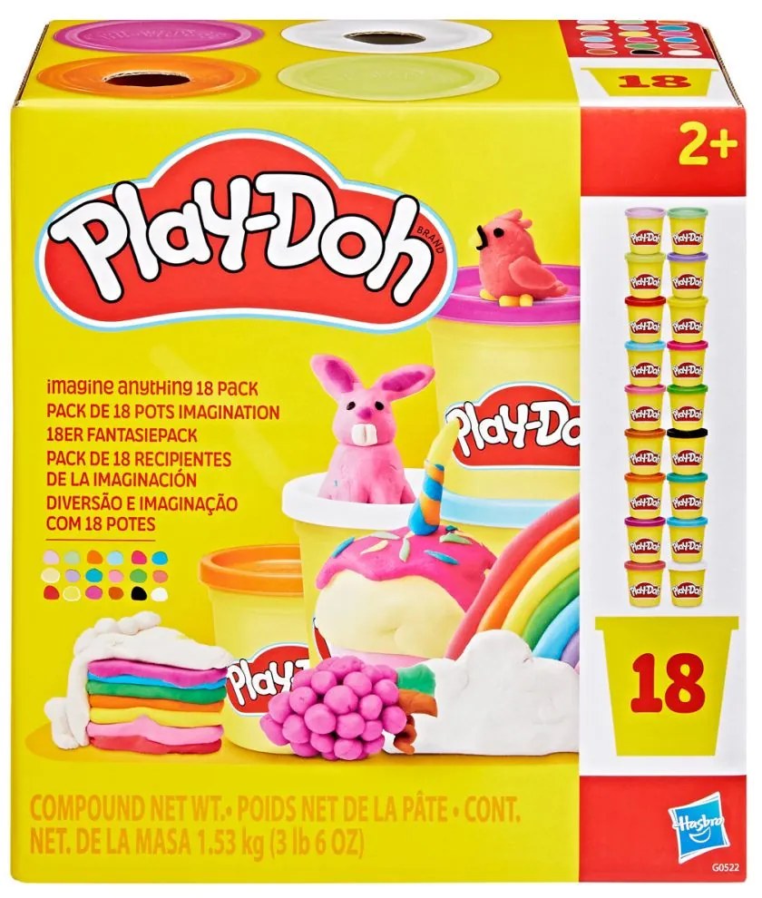 Hasbro Play-Doh 18 ks kelímků, velké balení