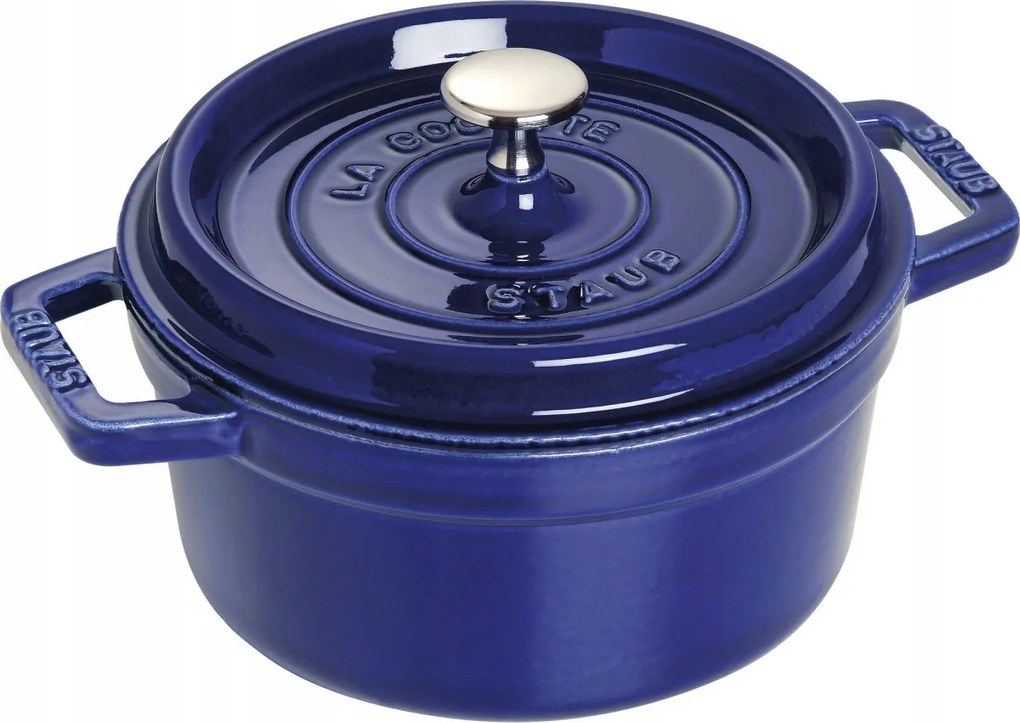 Litinový Hrnec Kulatý 2,2l Blue La Cocotte Staub