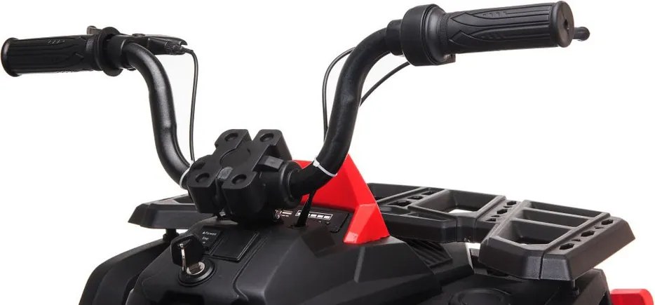 LEAN CARS Elektrická čtyřkolka pro děti JC333 červená