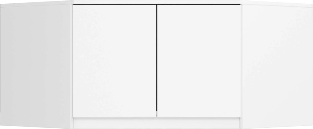 Nástavec na rohovou šatní skříň CLP 100 cm bílý