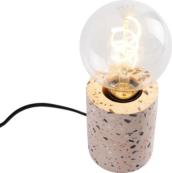 Designová stolní lampa růžový granit - Baranda