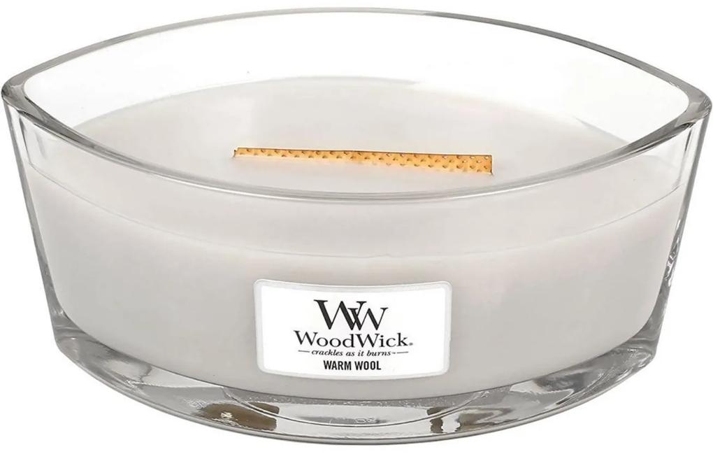 OnaDnes -20% Vonná svíčka WoodWick loď, Warm Wool