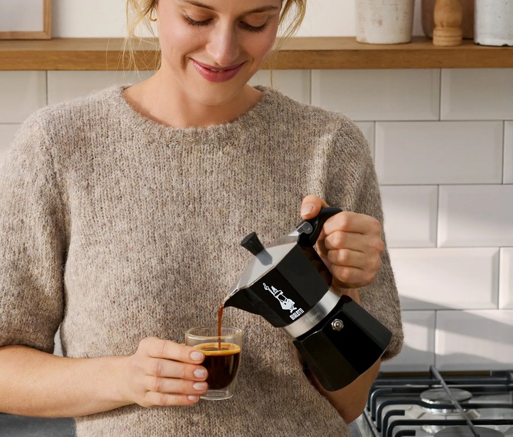 Bialetti Moka Express, 190 ml, černá