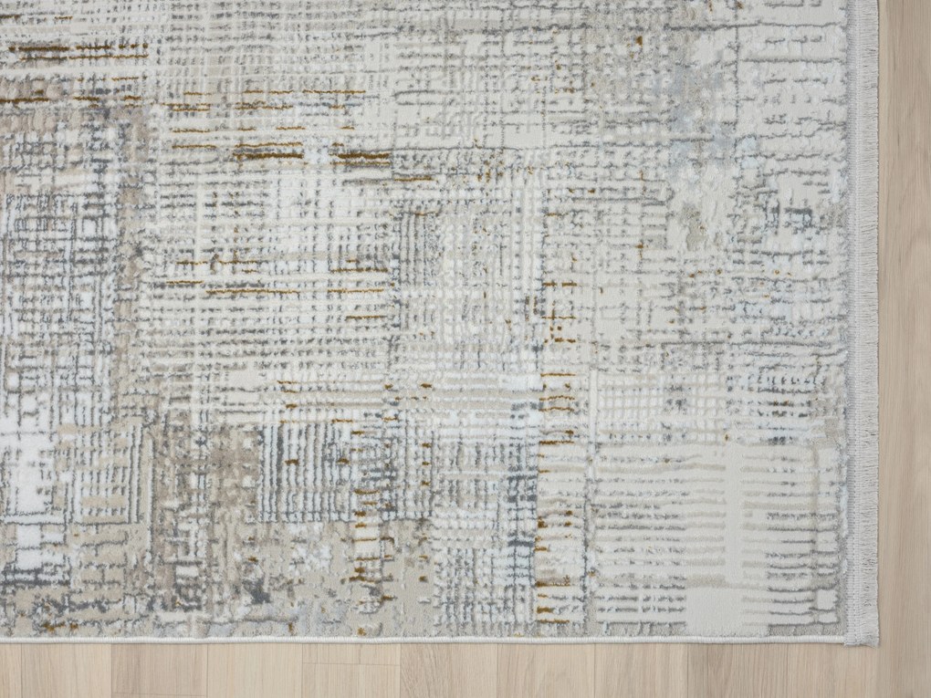 My Flair, Kusový koberec My Taste creme, 200x290, šedá, chodba / předsíň