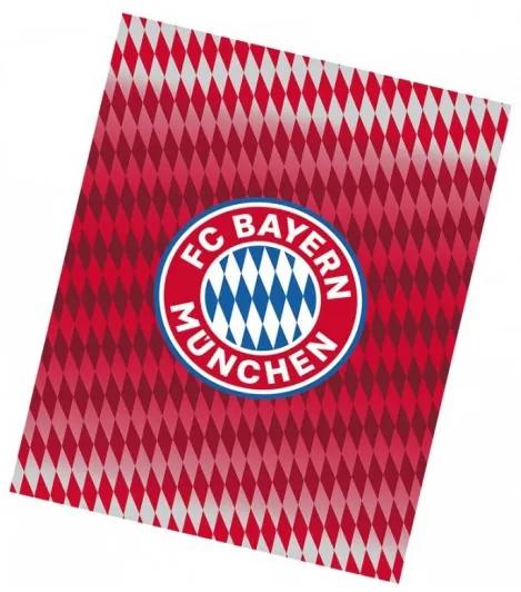 Fotbalová deka FC BAYERN MNICHOV DIAMONDS 130X170 CM