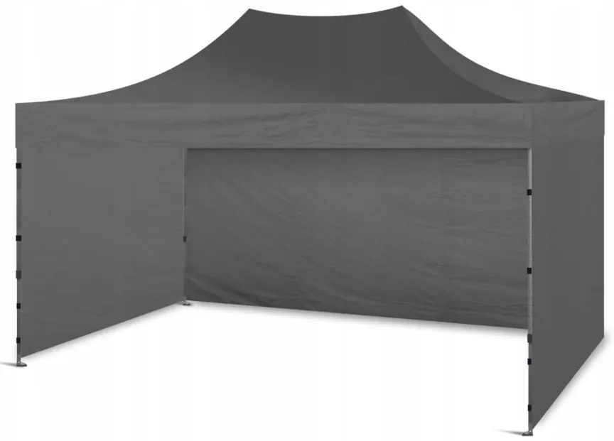 EKSPAND Nůžkový stan POLOPROFI 3x6 ŠEDÝ