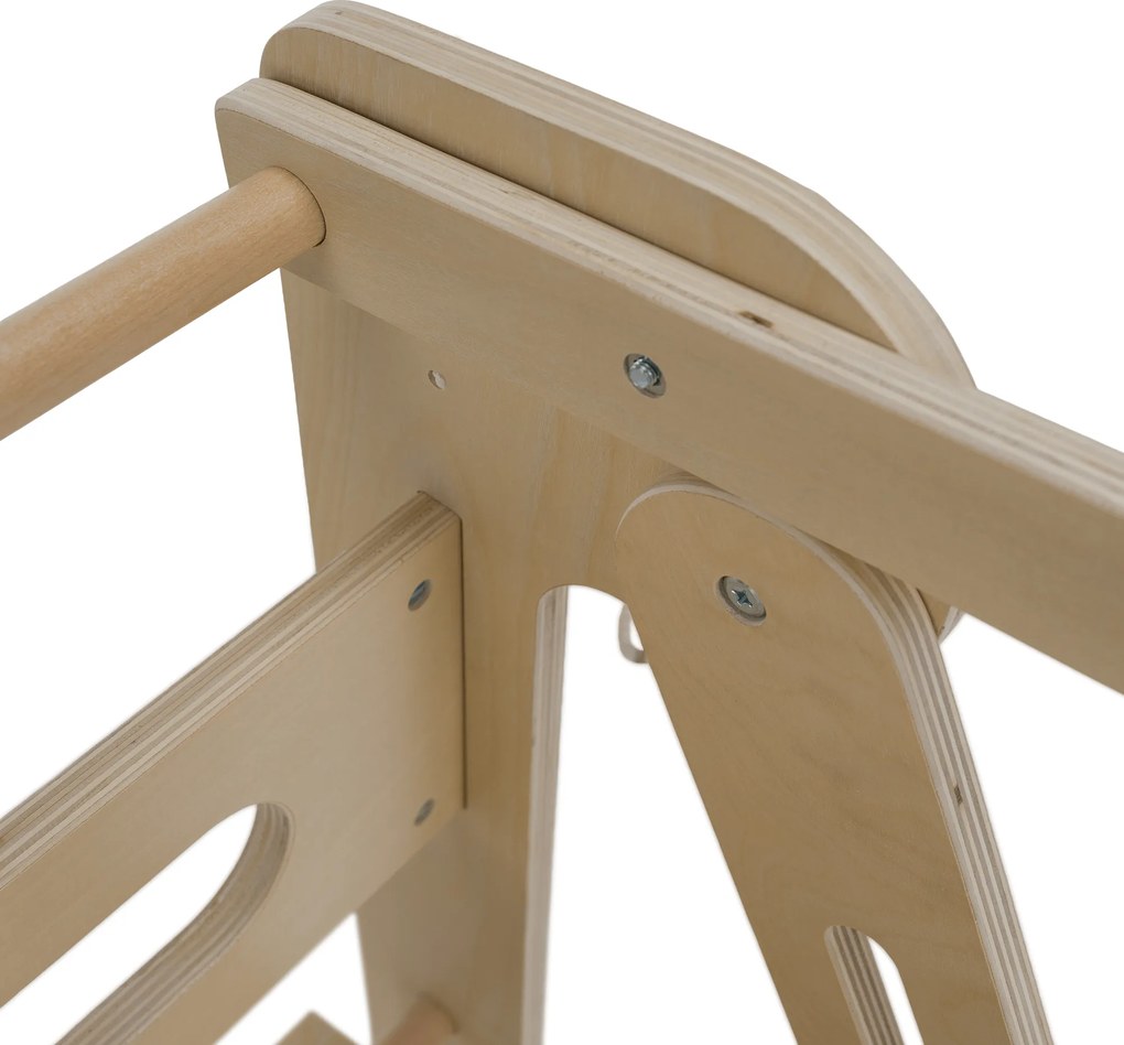 Montessori skládací učící věž LIVI - přírodní