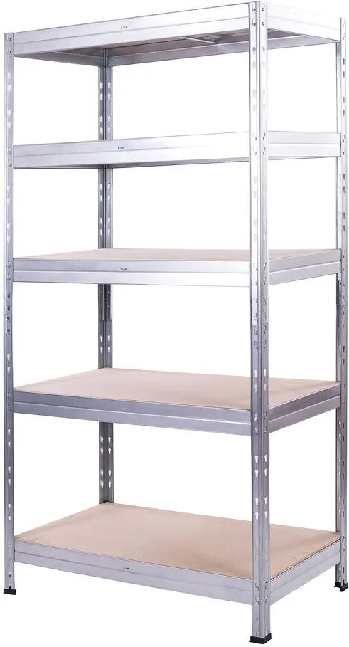 AR SHELVING Regál s 5 policemi Rivet, 180 x 90 x 45 - 8586002702286