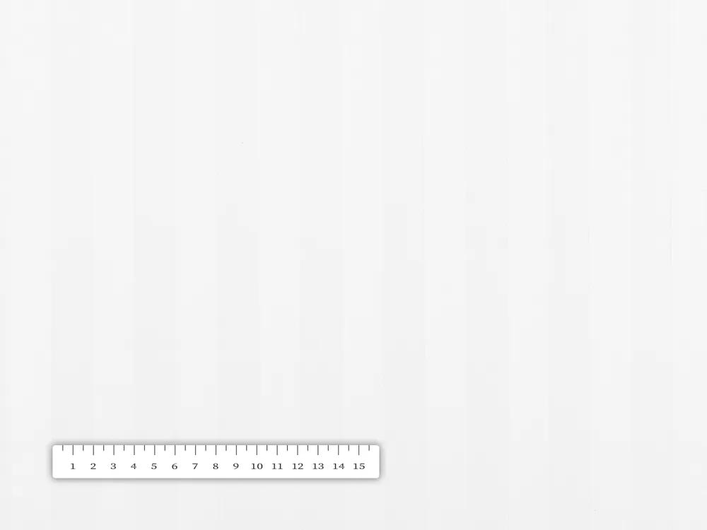 Biante Damaškový běhoun na stůl Atlas Gradl DM-011 Bílý - proužky 2 cm 20x180 cm