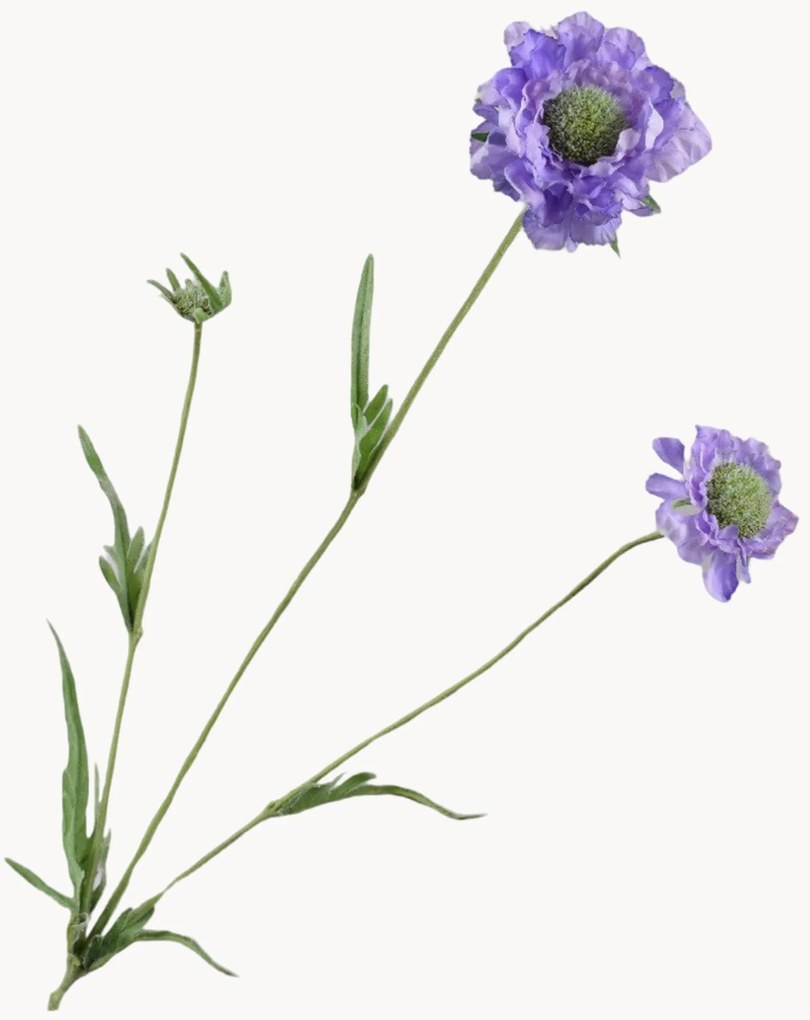 Sada umělých květin Scabiosa, 2 díly