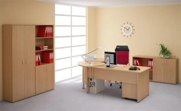 Kancelářský nábytek sestava Impress 1 PLUS hruška