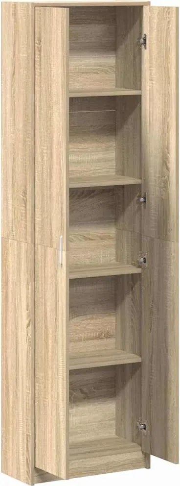 Šatní skříň Sonoma dub 55 x 25 x 189 cm Kompozitní dřevo 3334010