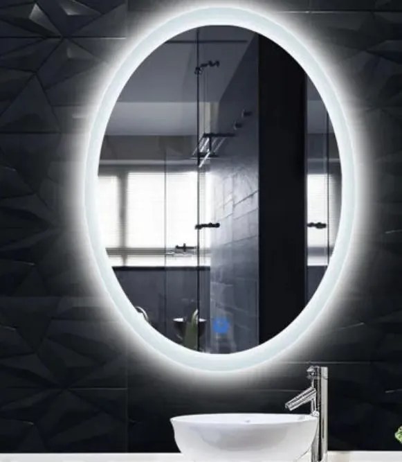 Tutumi, kulaté LED koupelnové zrcadlo 70cm FFJ70, HOM-02823