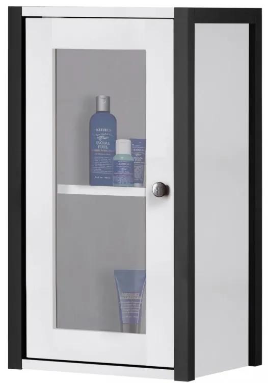 Danish style Nástěnná koupelnová skříňka Leopold, 60 cm, bílá
