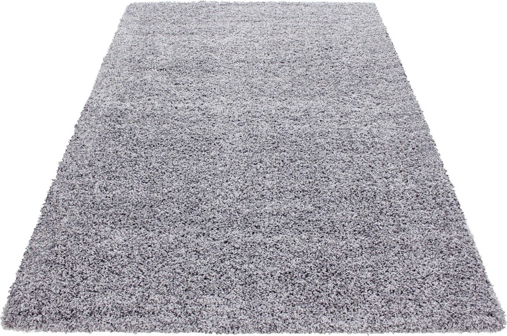 Kusový koberec Life Shaggy 1500 light grey